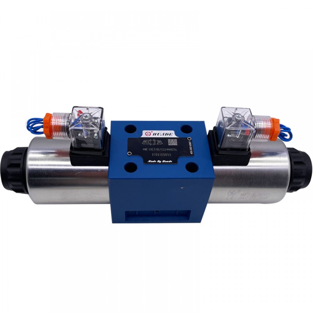 NG6 Hidrolik valf Çift Bobin A ve B orta konumda T’ye bağlı abt merkez ...